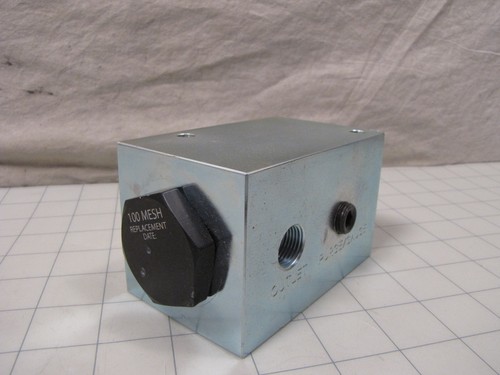 F.D. Johnson C-01005-100 Grease Filter Assembly 100 Mesh 7500 PSI Max ...