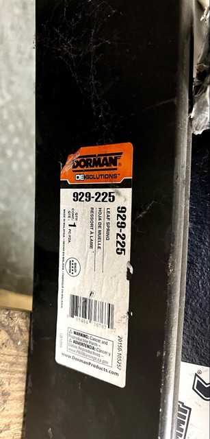 Dorman Leaf Spring Front Driver or Passenger Side for F250 929-225 for ...