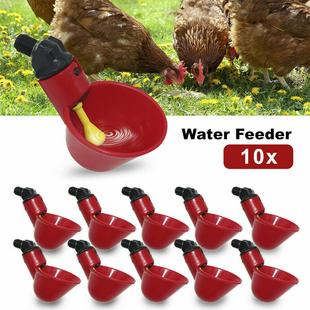 Chicken Water Dispenser Chicken Water Feeder Kit,Chicken Waterer With