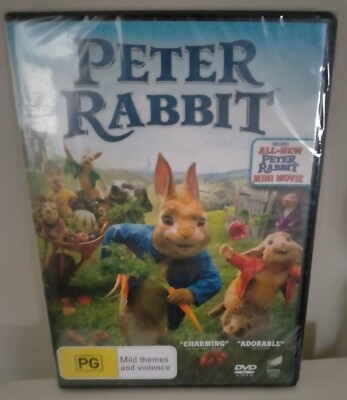 Peter Rabbit (DVD, 2018) Brand New And Sealed with FREE POSTAGE | eBay ...