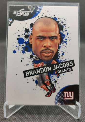 2010 Score #5 Brandon Jacobs New York Giants football card | eBay