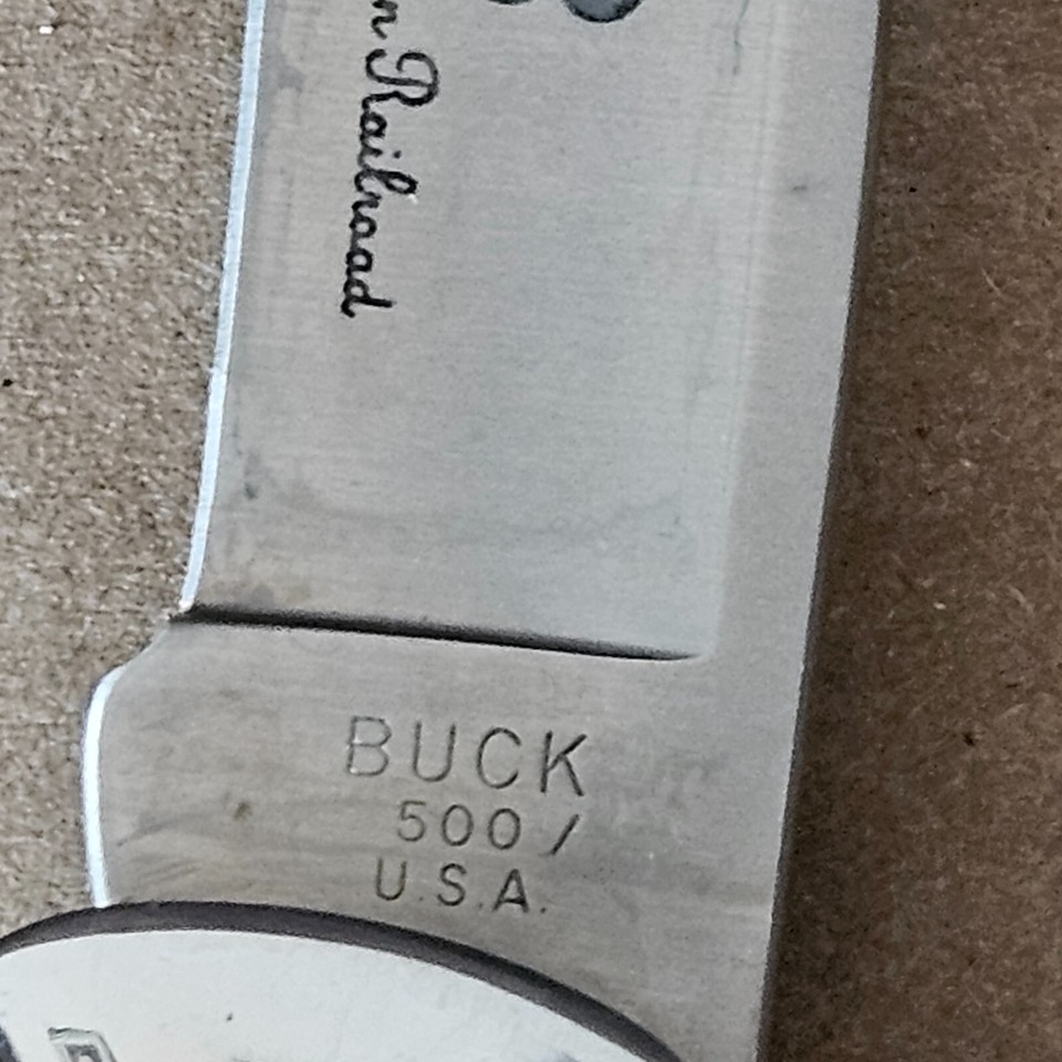 Buck 500 Duke Knife 1993 w/Sheath & Buck 505 Knight Knife 1994 Both Unused BN RR | eBay