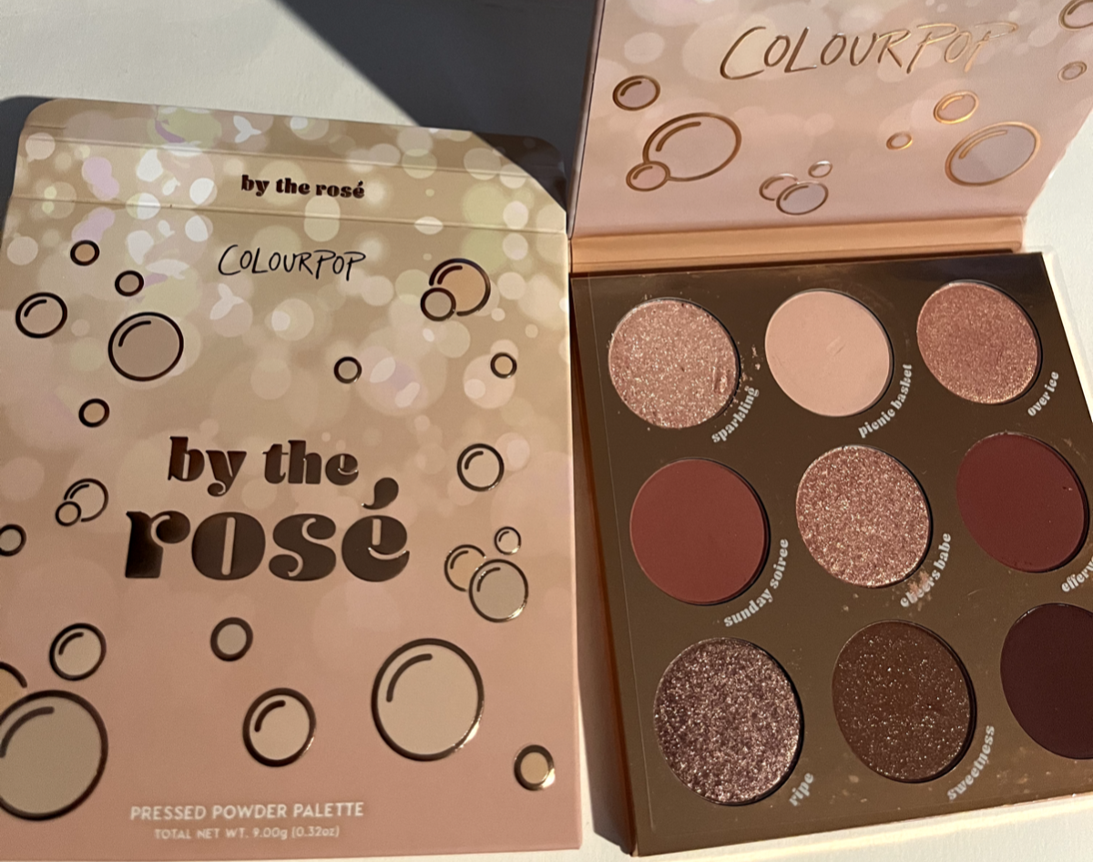 Colourpop By The Rose Pressed Powder Eyeshadow Palette~9 Shades~NIB | eBay