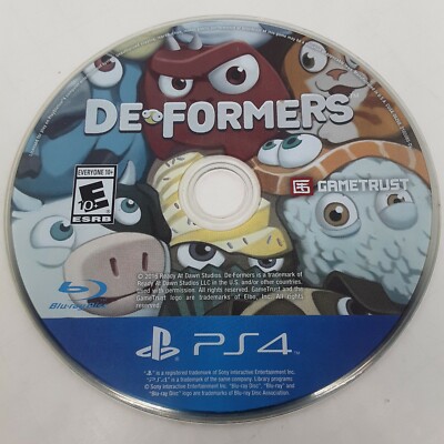 Deformers PlayStation 4 PS4 Cleaned & Tested | eBay