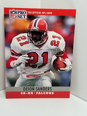 1990 PRO Set #36 Deion Sanders | eBay