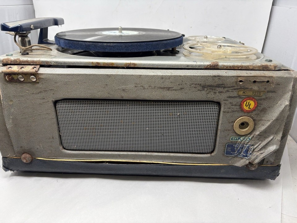 Wilcox-Gay Recordio Model 3C Portable Record cutter - See Video! | eBay