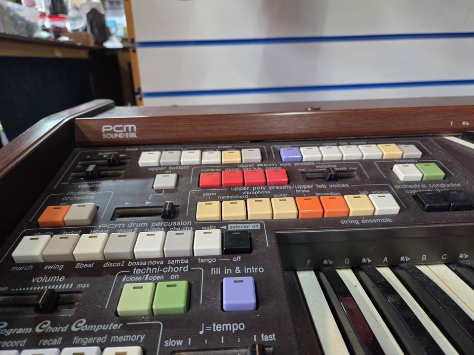 Technics PCM Sound E18L Electric Organ Synthesiser Keyboard Piano | eBay UK