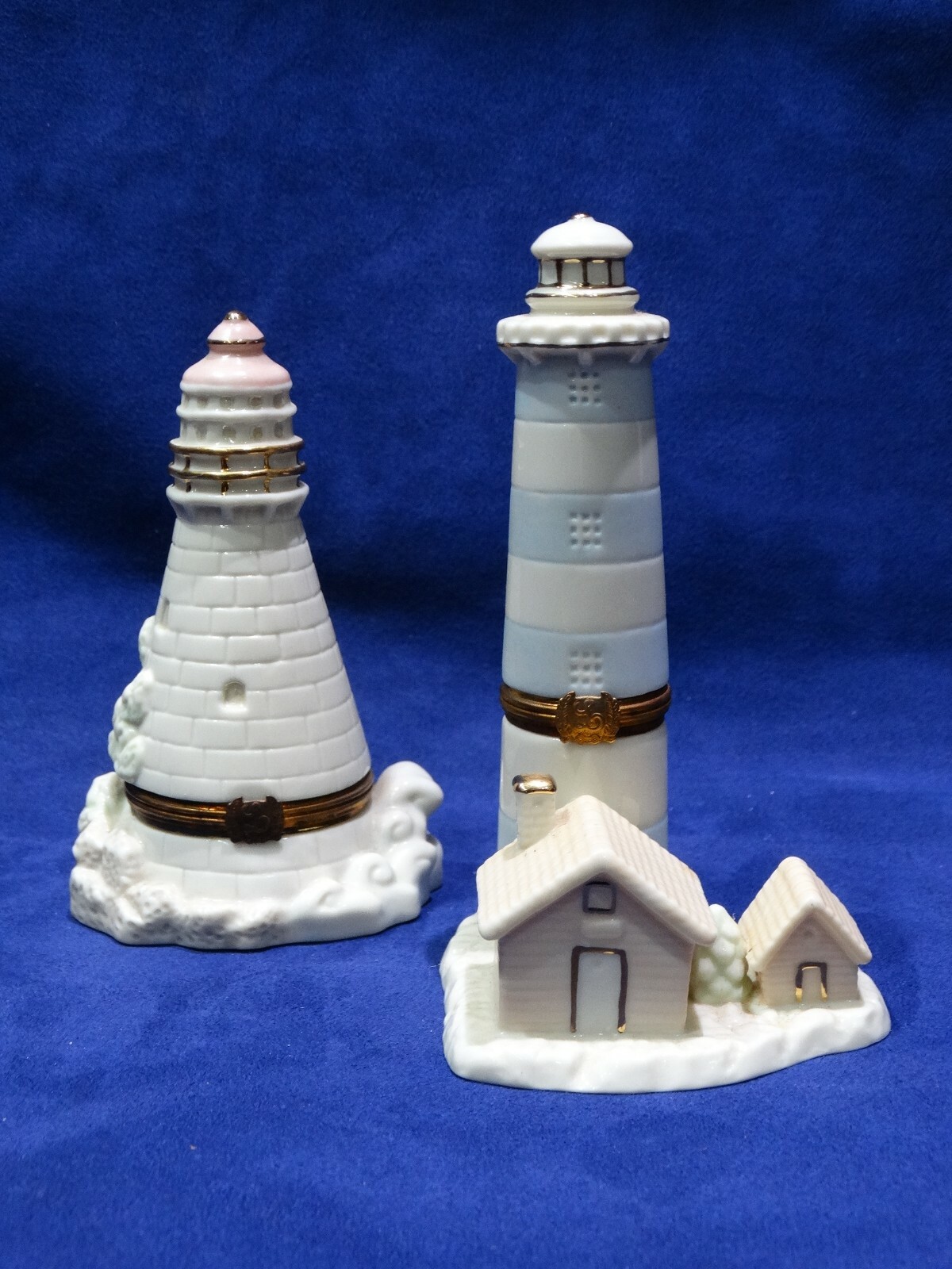 Lot of 2 Lenox Lighthouse Trinket Boxes | eBay
