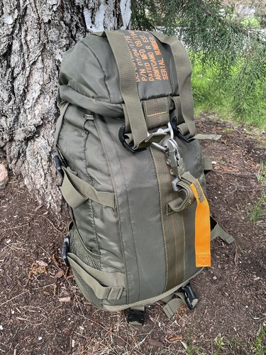 Parachute Airborne Flight Backpack Military Tactical Bag Travel Pilot ...