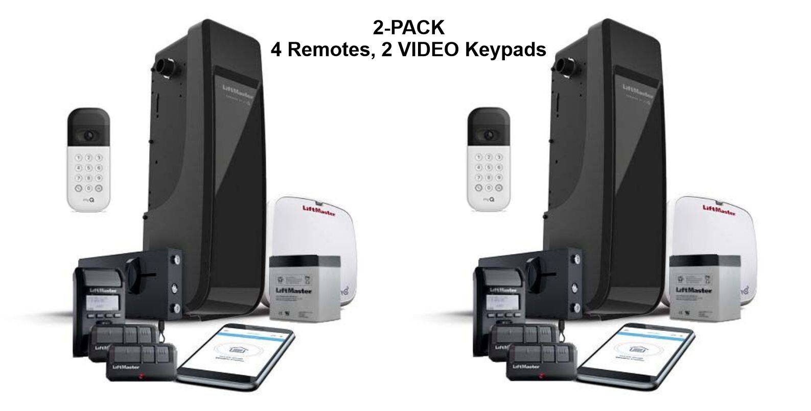 LiftMaster 98022-VKP1-LM RJO Wall Mount Garage Opener VIDEO Keypad/2 ...