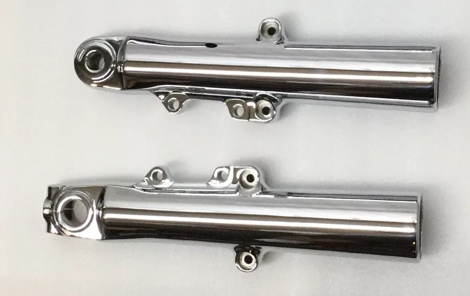 2014 -23 Harley Chrome Fork Legs BAGGER sliders Road King FLHXS touring ...