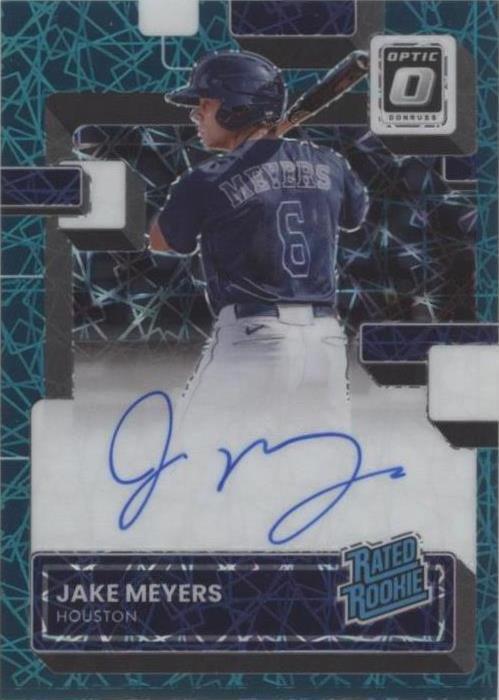 2022 Panini Donruss Optic - Rated Rookie Signatures Jake Meyers #RRS-JM ...