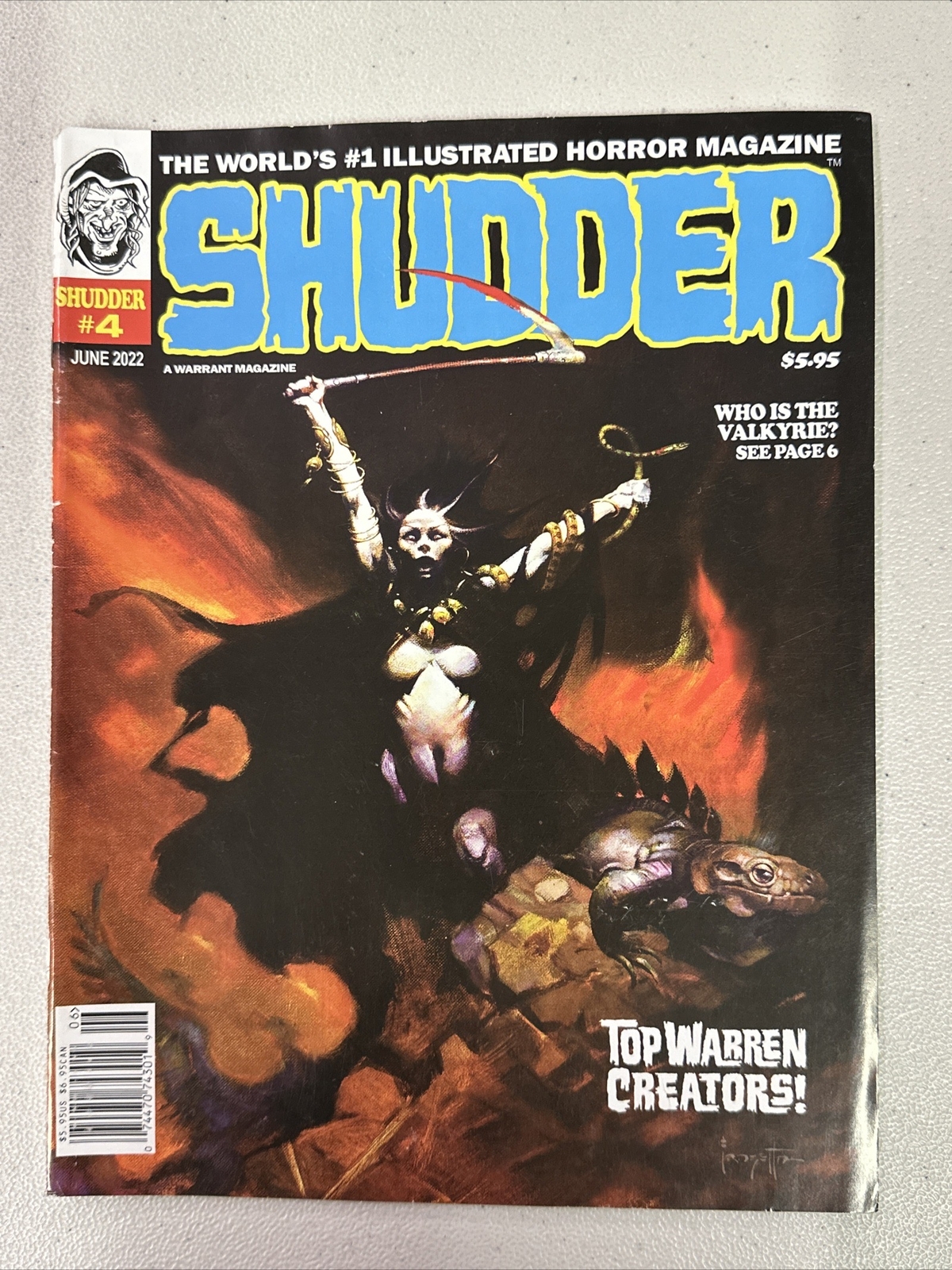 Shudder Illustrated Horror Magazine Issue 4 June 2022 Top Warren ...