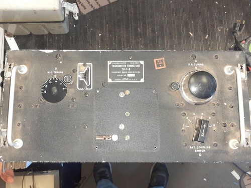 VINTAGE US Army Signal Corp Radio Transmitter Tuning Unit TU-7-B ...