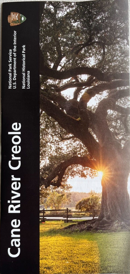 New CANE RIVER CREOLE - LA NATIONAL PARK SERVICE UNIGRID BROCHURE Map ...