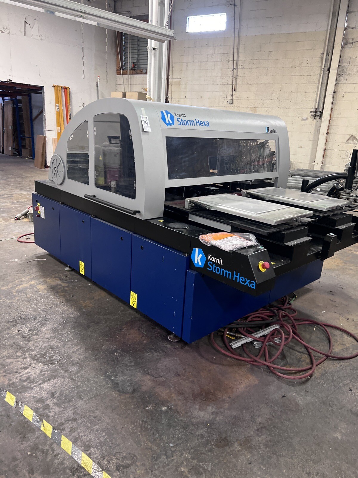 Kornit Storm II Hexa R Series industrial Direct To Garment DTG Printer ...