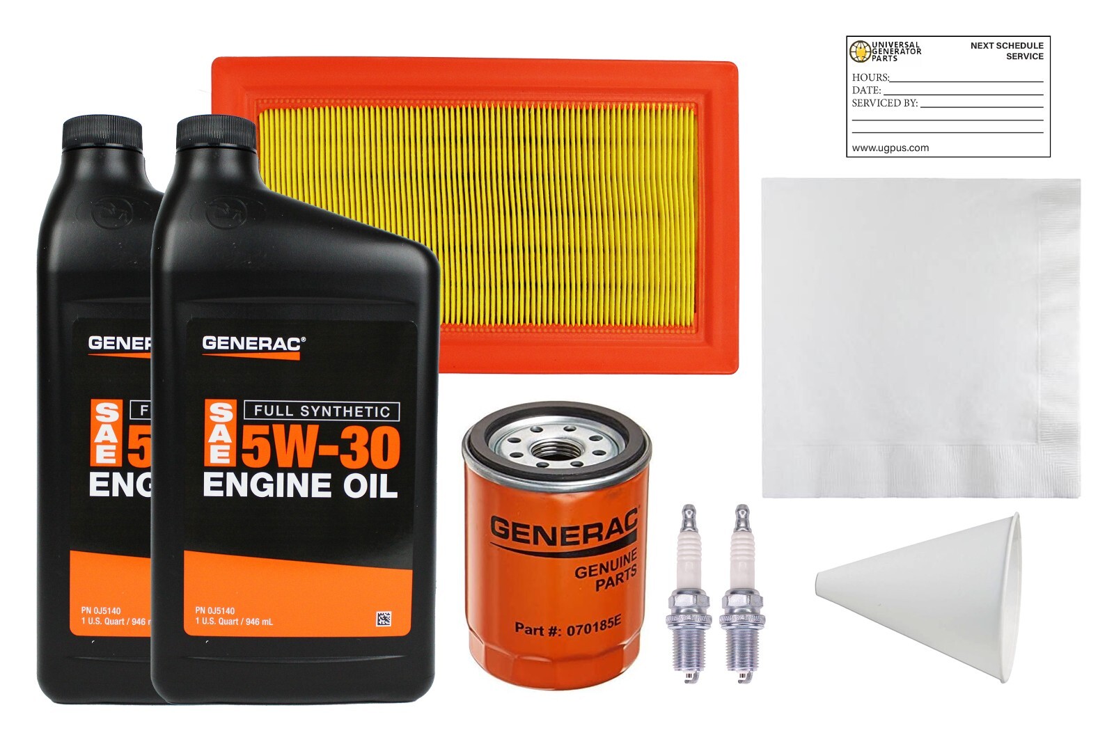 Generac 0J93230SSM 20Kw-22Kw SM 999 Maintenance Kit (Synthetic Oil) | eBay