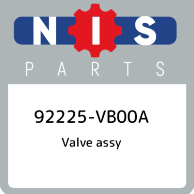 92225-VB00A Nissan Valve assy 92225VB00A, New Genuine OEM Part | eBay