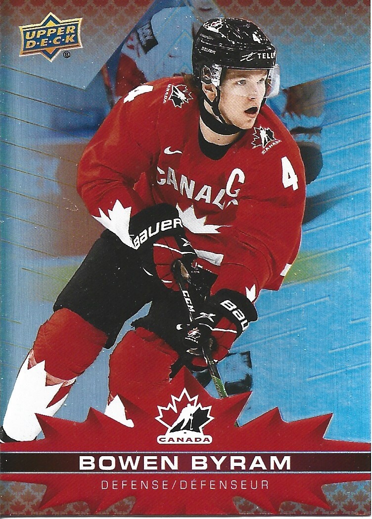 Bowen Byram #41 - 2021-22 Tim Hortons Team Canada - Base | eBay