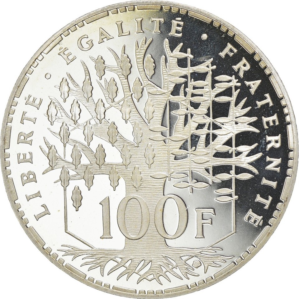 [#183604] Coin, France, Panthéon, 100 Francs, 1998, Paris, Proof, MS ...