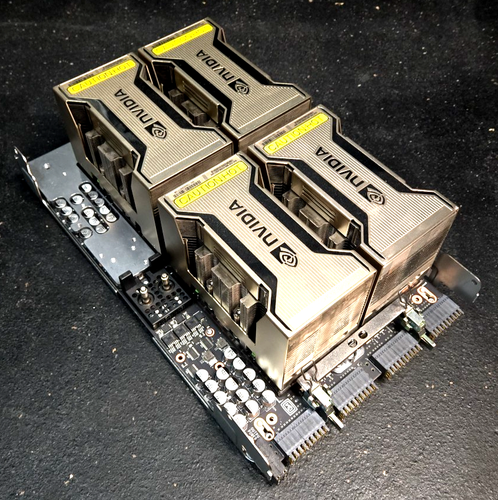 Nvidia A100 SXM4 GPU 4-GPU (Redstone) HGX NVLink Baseboard w/ 4x 40GB ...