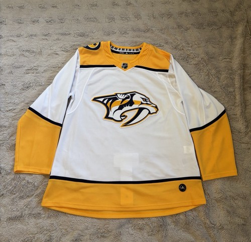 Nashville Predators Adidas Away Jersey Size 50 | eBay
