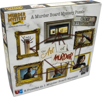 Murder Mystery Party Case File Murder Board Puzzles The Art of Murder ...