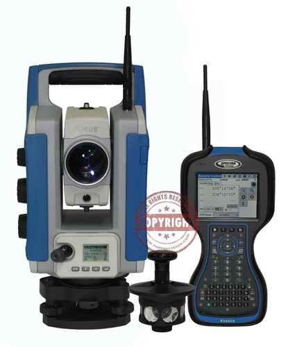SPECTRA PRECISION FOCUS 35 PRISMLESS ROBOTIC TOTAL STATION,TRIMBLE ...