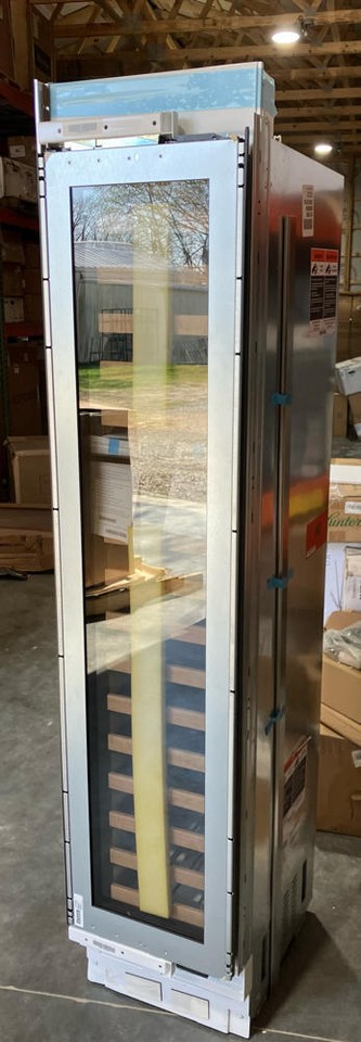 Sub-Zero Designer Series DEC1850W/L 18 Inch Dual Zone Smart Wine Cooler ...