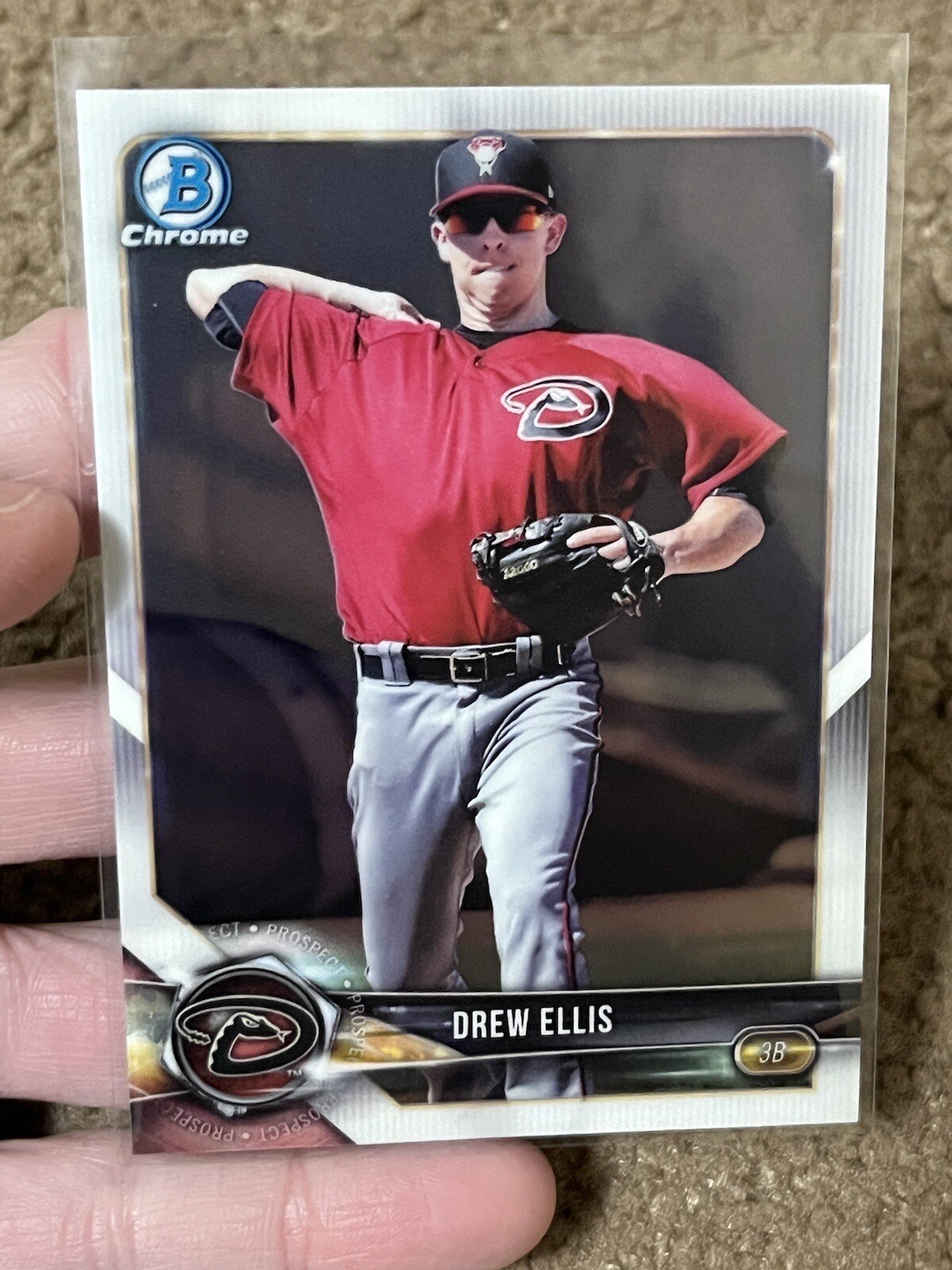 2018 Bowman Chrome Prospects Drew Ellis Arizona Diamondbacks #BCP25 | eBay