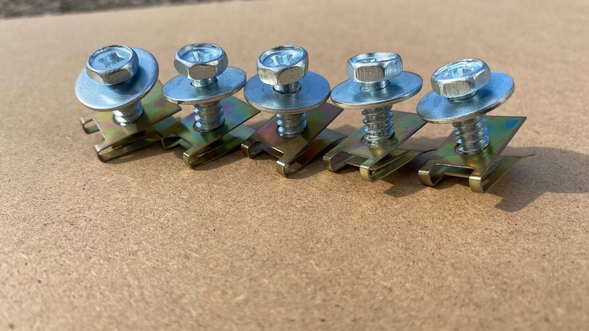 PSR Splash Guard Clips 10-Pack Car Undertray Splash Guard Fasteners ...