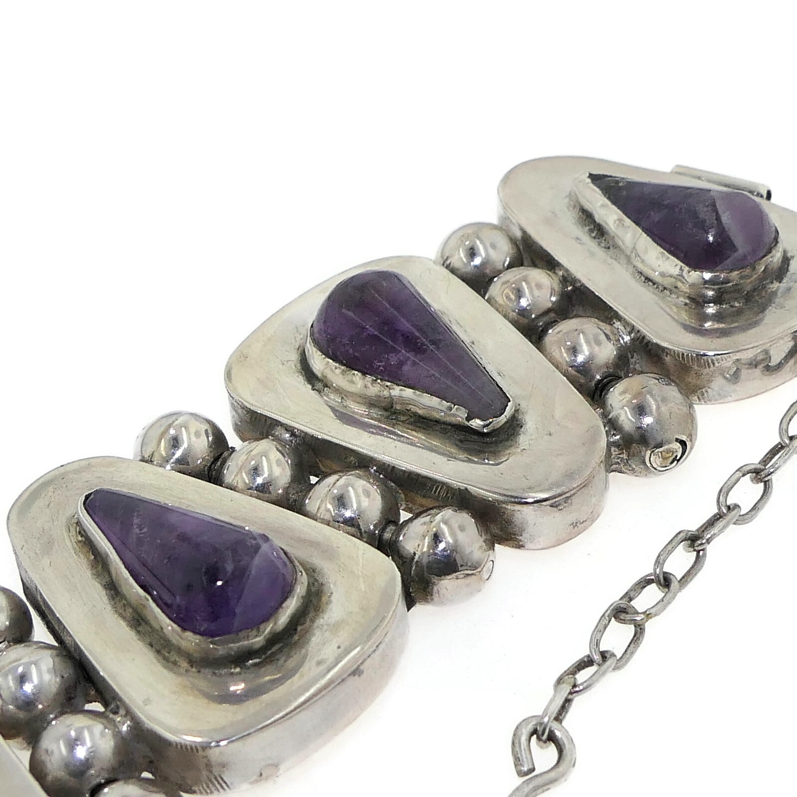 Antonio Pineda "Silver By Tono" Taxco Mexican Amethys… - Gem