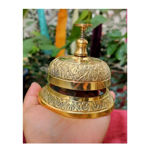 Office Bell Brass Miniature Brass mini Office Accessories Hand Bell In ...