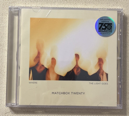 Matchbox Twenty WHERE THE LIGHT GOES CD with Hand Signed Cover Art Card ...