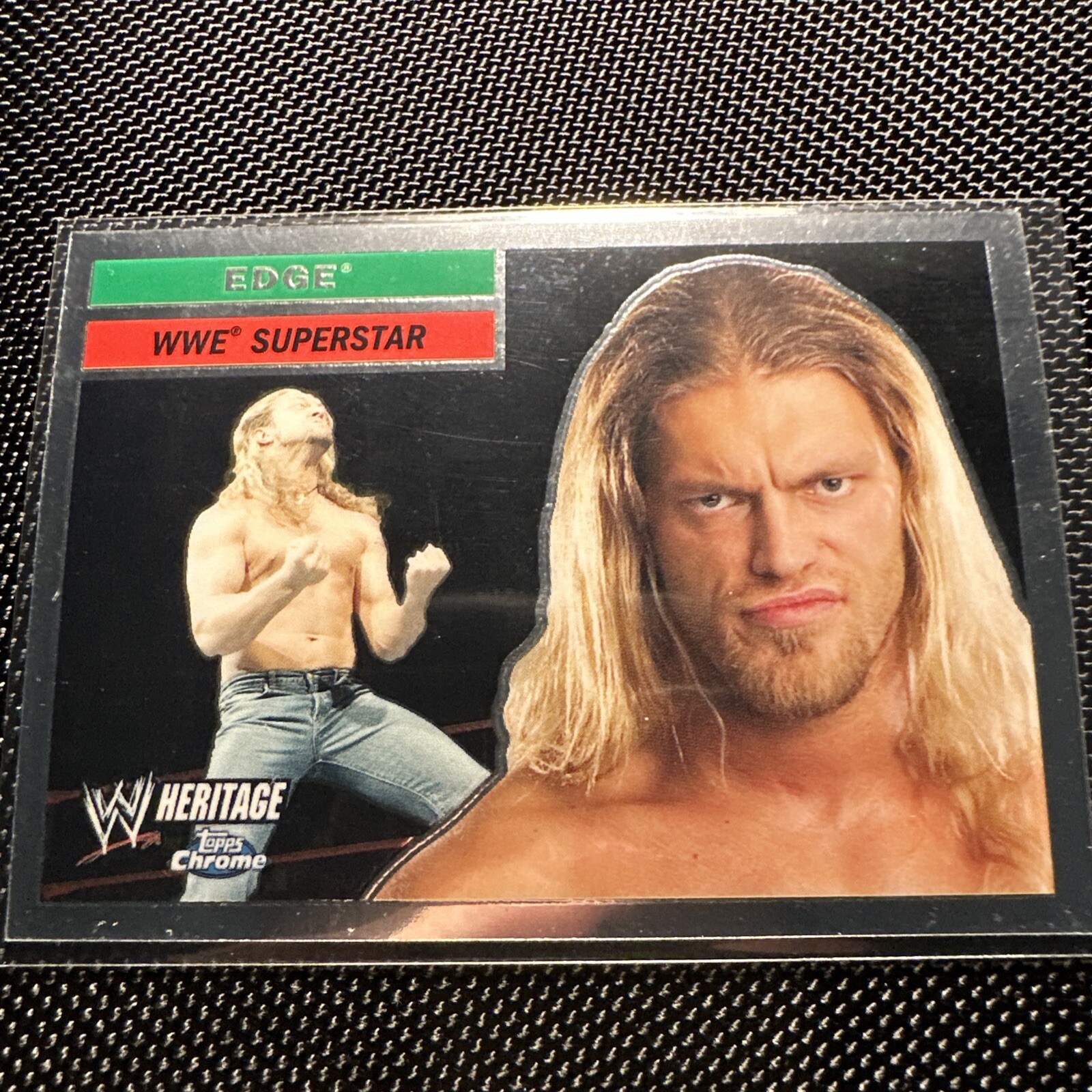 2006 WWE Topps Heritage Chrome Edge #16 Wrestling Card WWF | eBay