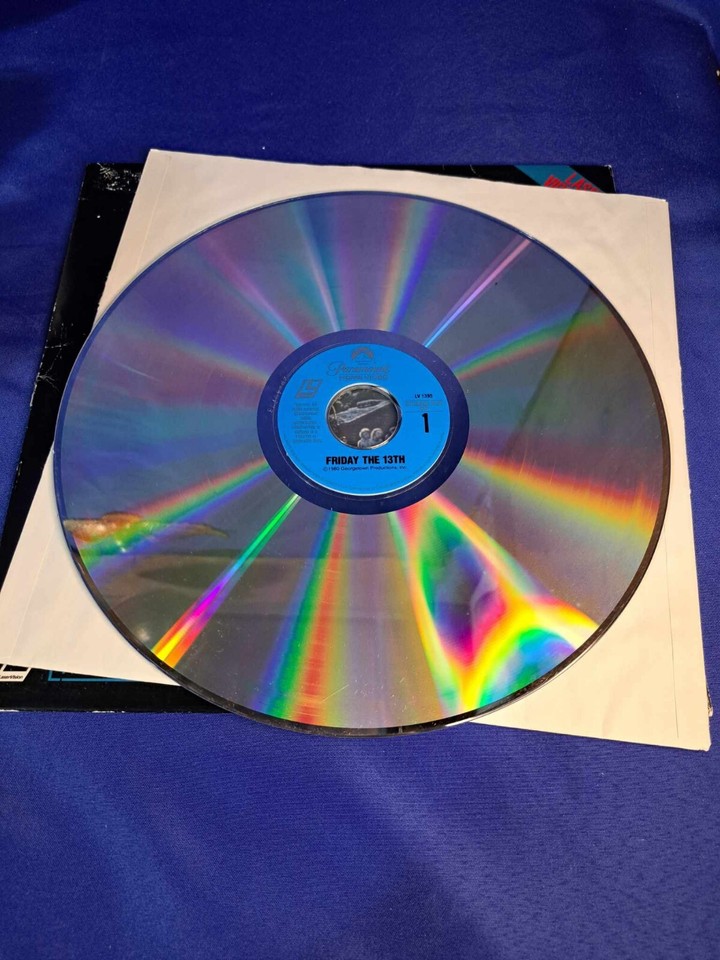 Friday The 13th Laserdisc / Videodisc Vintage 1980 Extended Play "Rare ...