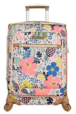 Lily Bloom Luggage Large Expandable Design Pattern Suitcase With ...