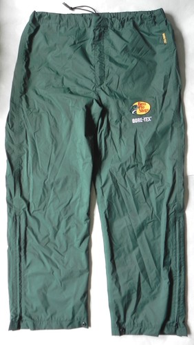 Bass Pro Shops Gore-Tex Pants, Men's XL, Dark Green Nylon, Lined, Exc ...