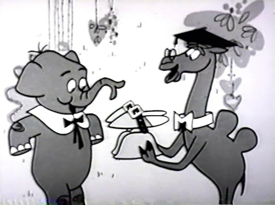 TWINKLES THE ELEPHANT CEREAL CARTOON EPISODES COLOR BW 16mm DVD KING ...