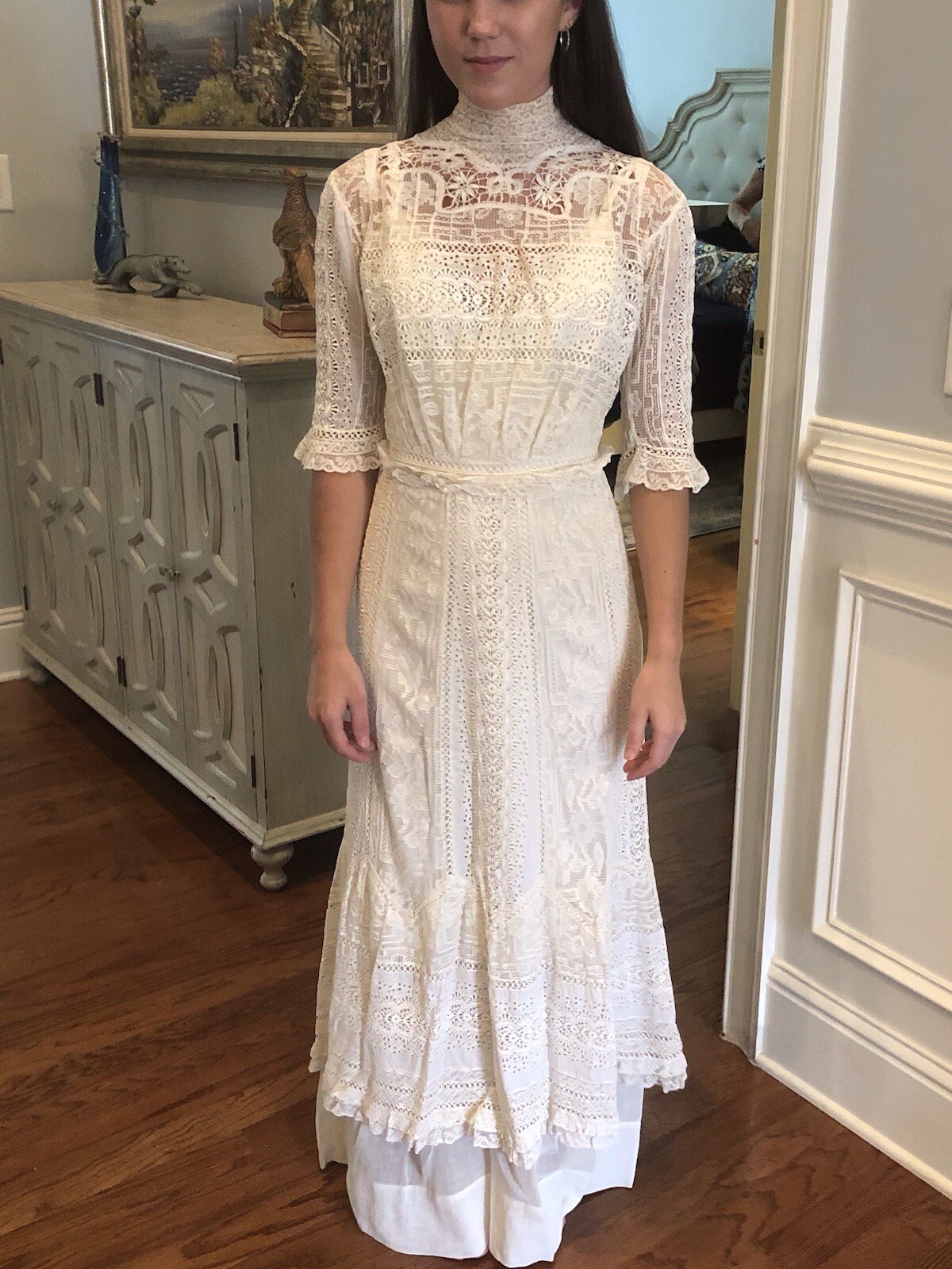 Beautiful Antique 1900’s Victorian Edwardian crochet … - Gem