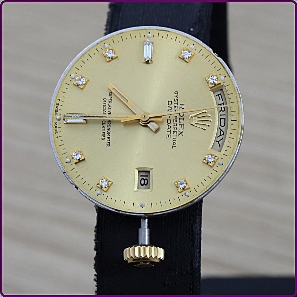 ROLEX ORIGINAL Cal 3155 31Jewels DOUBLE QUICK SET AUTOMATIC MOVEMENT ...