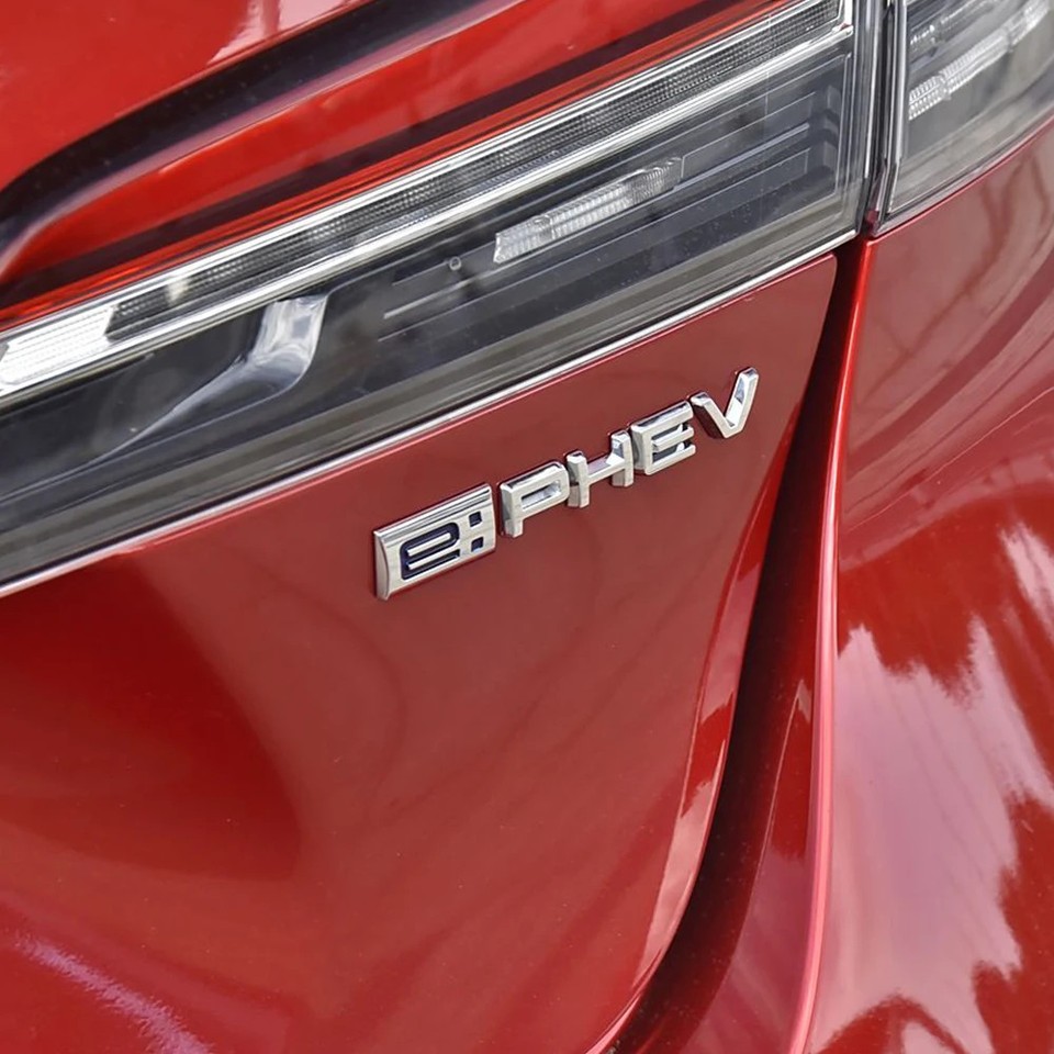 1PC 3D ABS e: PHEV Car Sticker Tail Bumper Badge Auto Rear Trunk Emblem ...