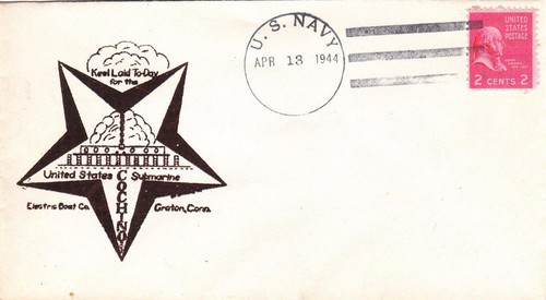 1944, USS Cochino, SS-345, Keel Laying (N1997) | eBay