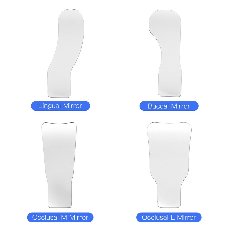 Dental Occlusal Mirror Fog Free LED Intra Oral Photo System Mirror Anti ...