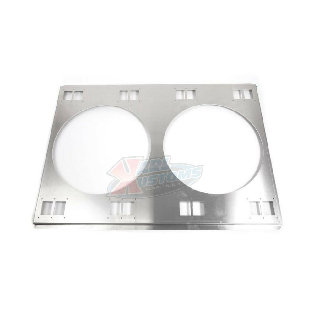 Universal Aluminum Fan Shroud For 31" Radiator w/ Dual 11" SPAL Fans ...