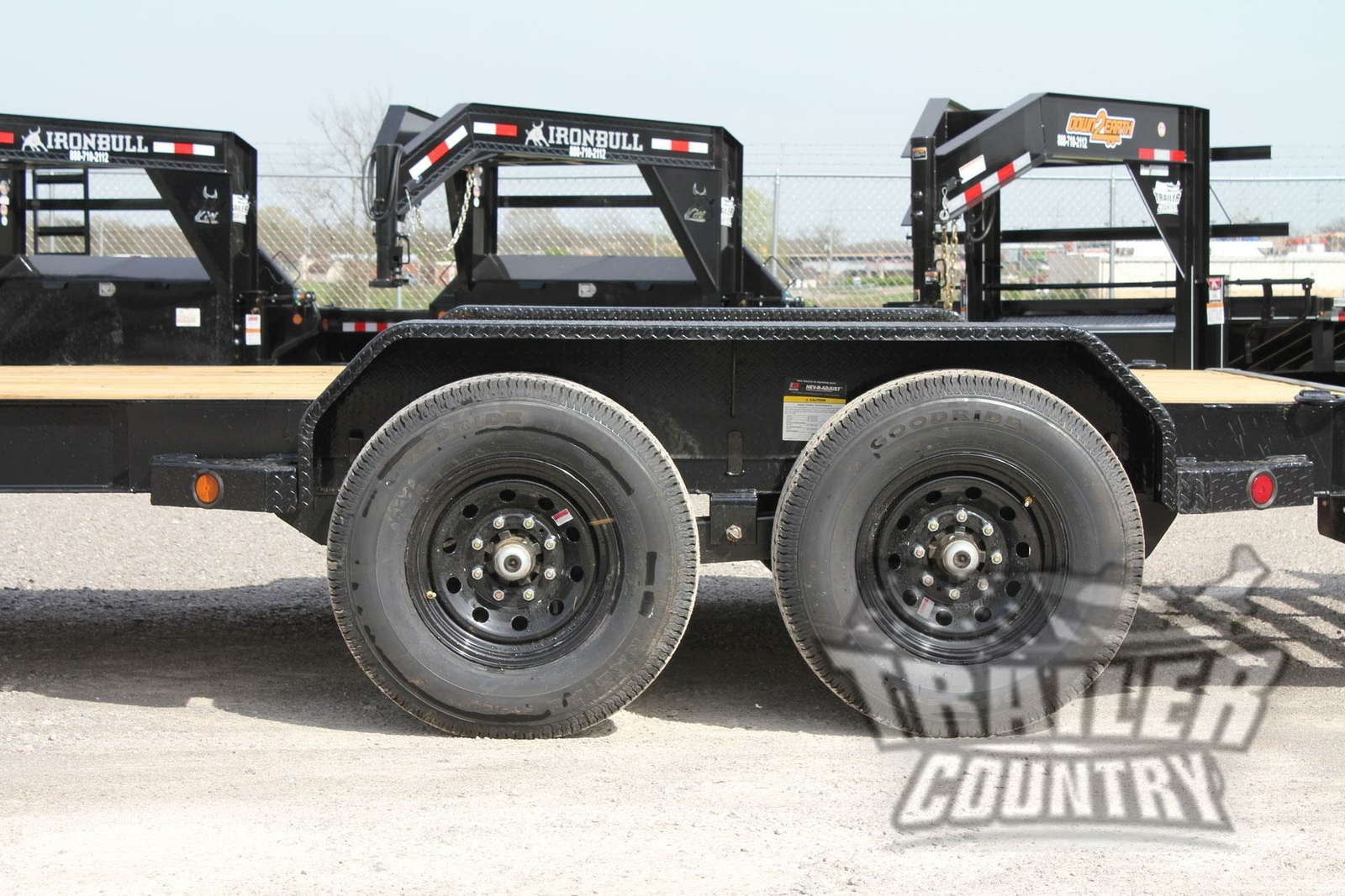 NEW 2026 7 X 20 (17+3) 14k Heavy Equipment Trailer Spring Assist Ramps ...