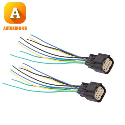 Pair Tailgate Camera Connector Plug for 2016 2017 2018 Chevrolet ...