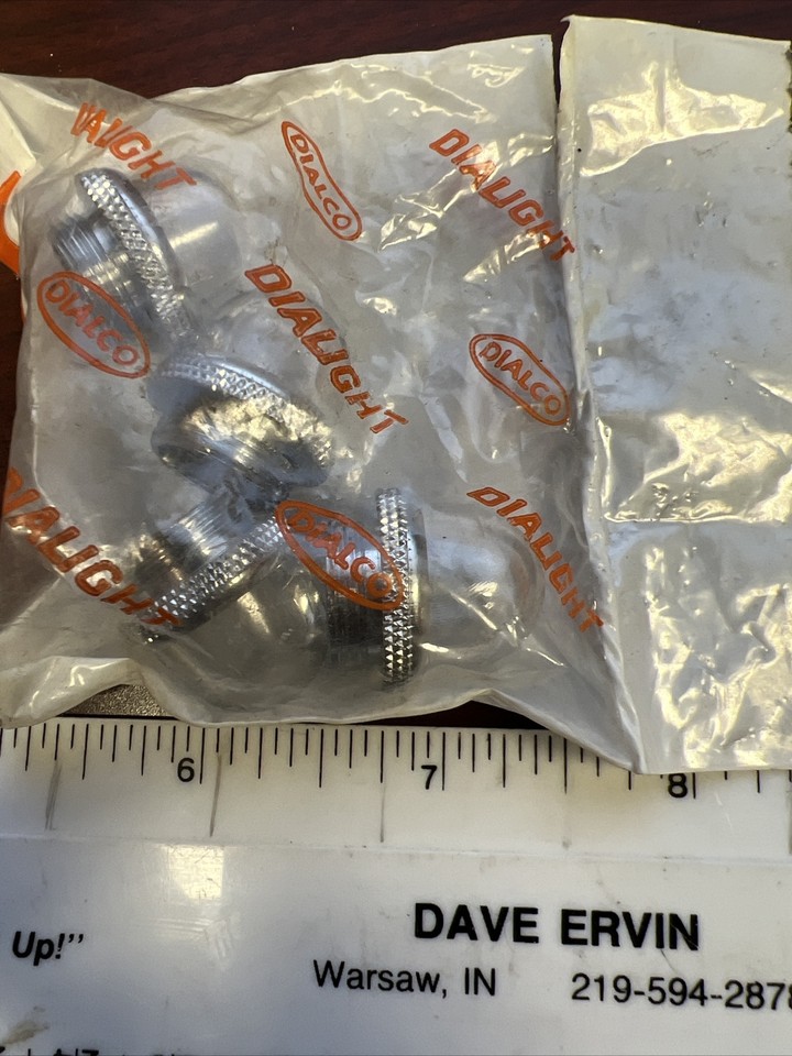 LOT OF 4 NEW DIALCO DIALIGHT CLEAR PANEL LIGHT LENS | eBay