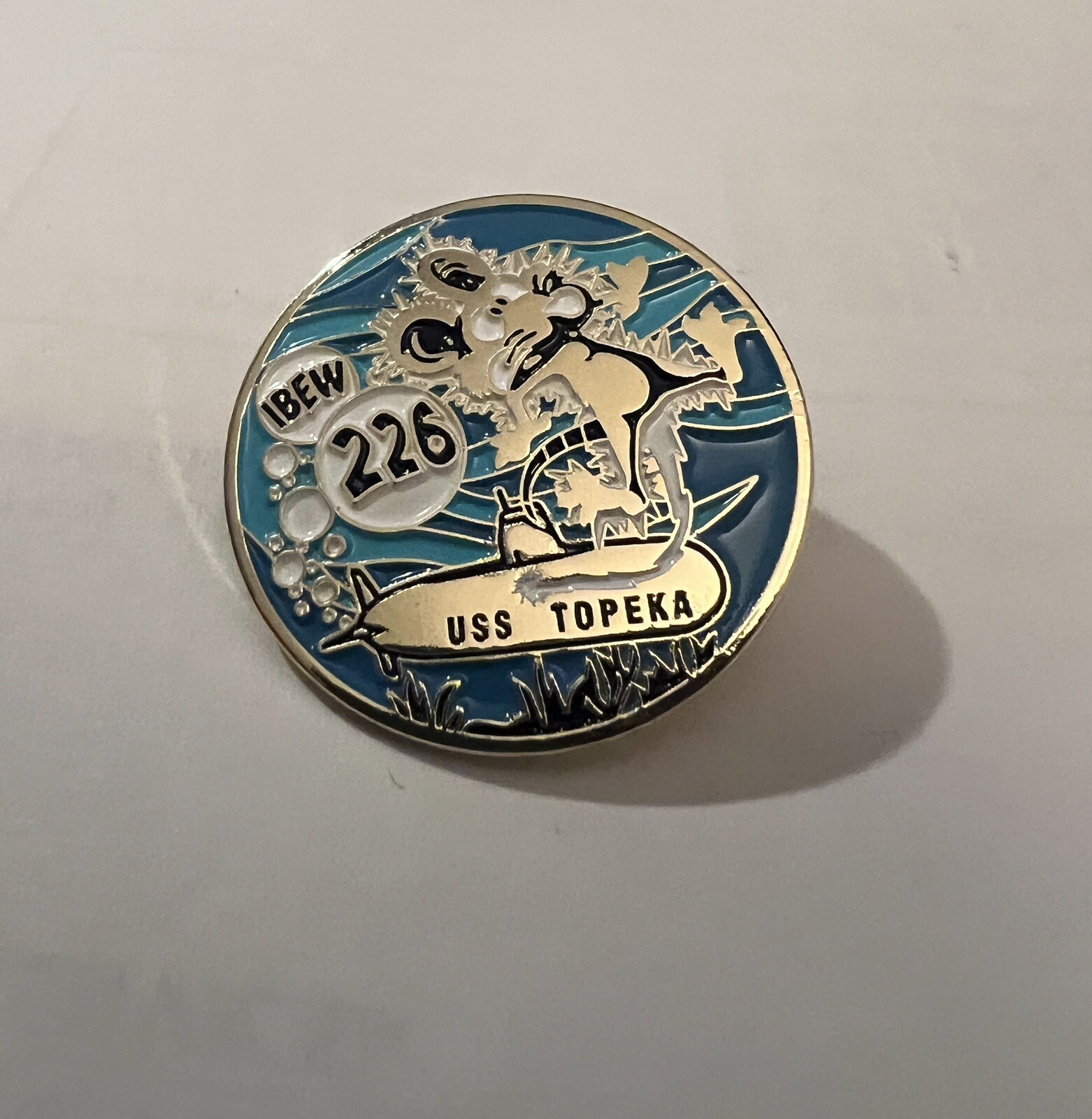 IBEW Local 226 Lapel Pin Topeka, KS | eBay