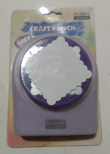 Marcy Uchida Scalloped Square Craft Punch in Original Packaging | eBay